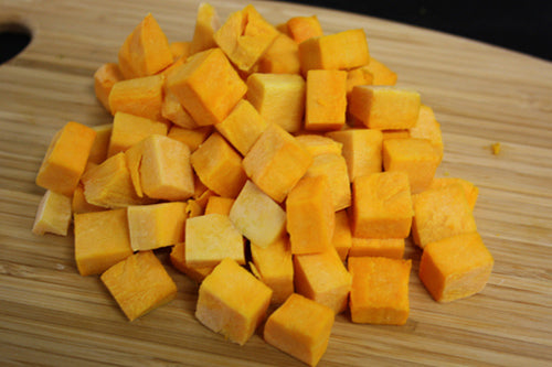 Diced Pumpkin per kg | Ready Cut Vegies